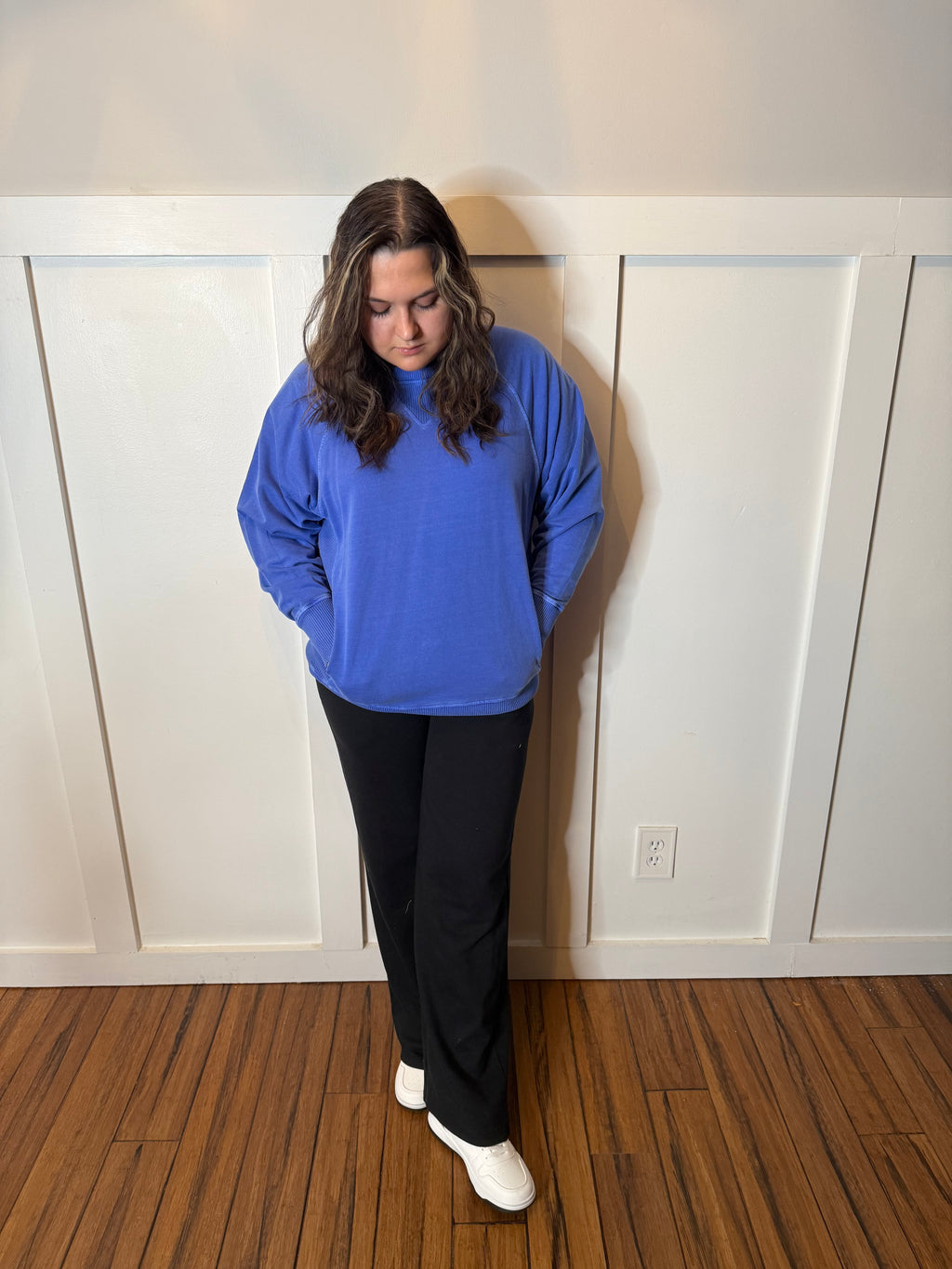 Royal Blue Pullover – Rachel Ann Trendz Co.